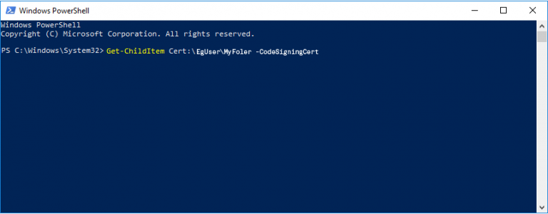 How To Sign Powershell Script Using Code Signing Certificate
