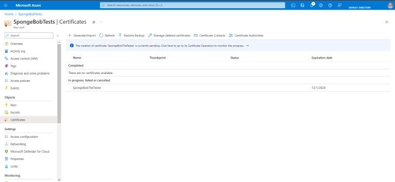 Generate Csr And Configure Code Signing With Azure Key Vault