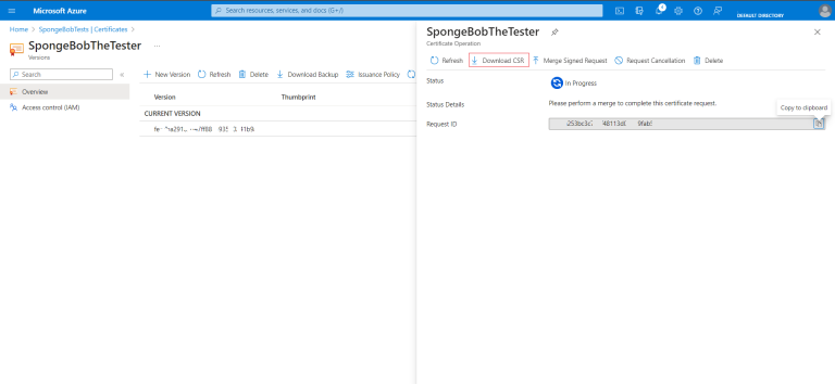 Generate Csr And Configure Code Signing With Azure Key Vault